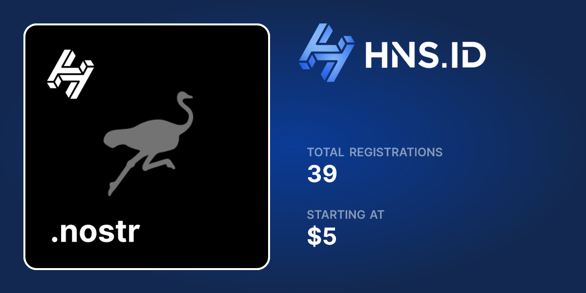 nostr | HNS.ID
